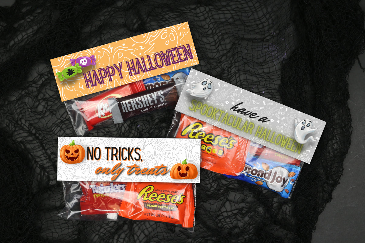 Halloween Treat Bag Topper Printable Bundle – Mad in Crafts