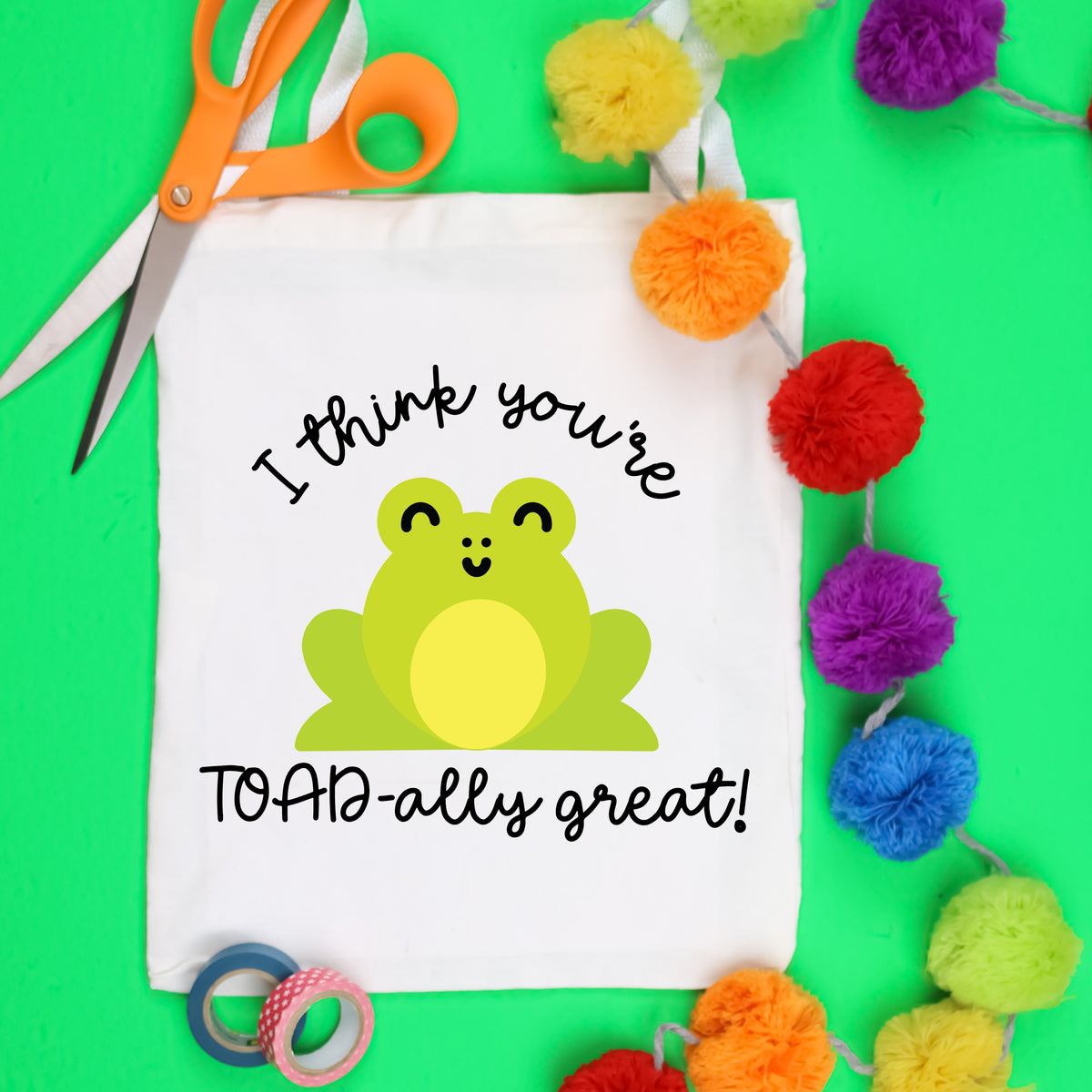 I Think You're TOAD-ally Awesome SVG File – Mad in Crafts