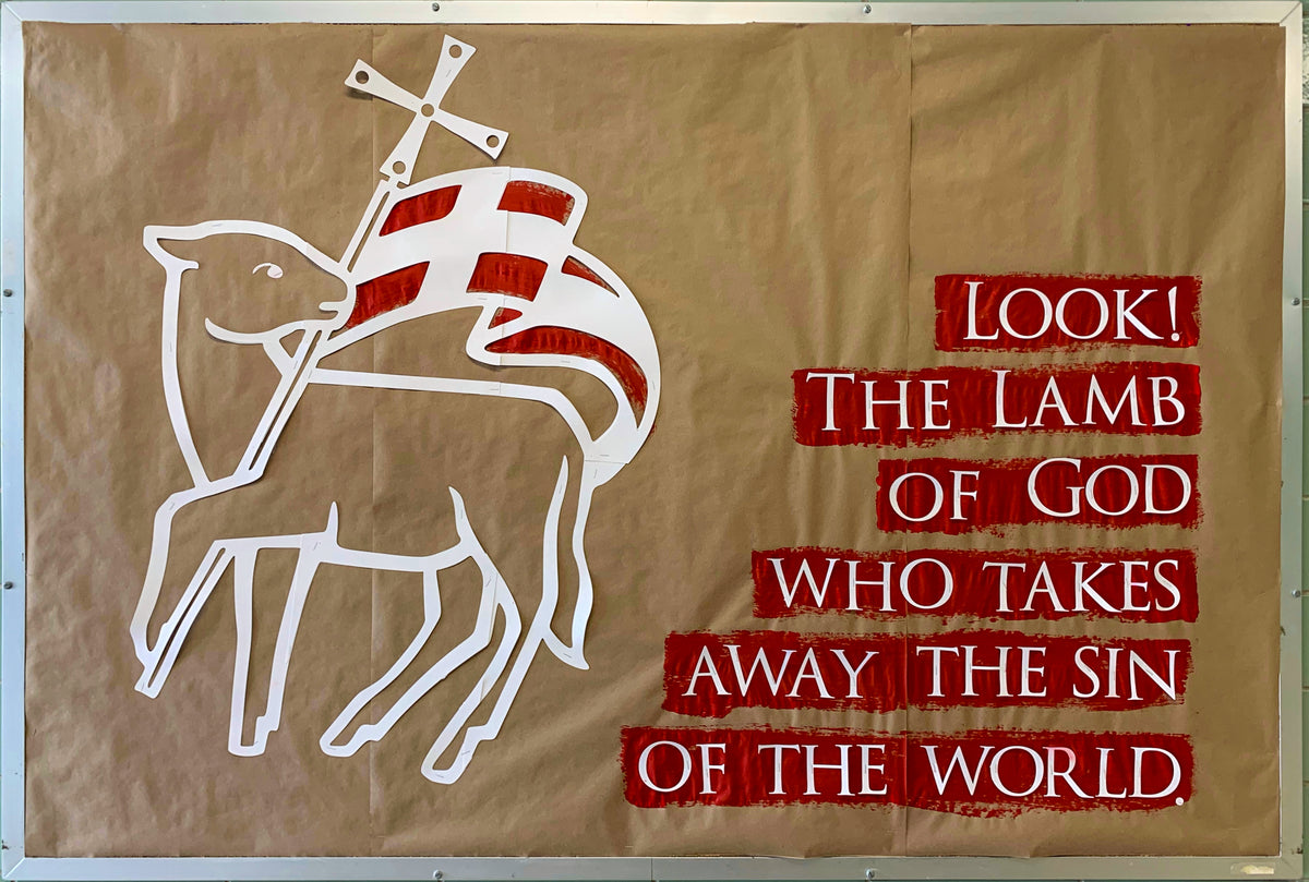 Pascal Lamb Bulletin Board SVG – Mad in Crafts