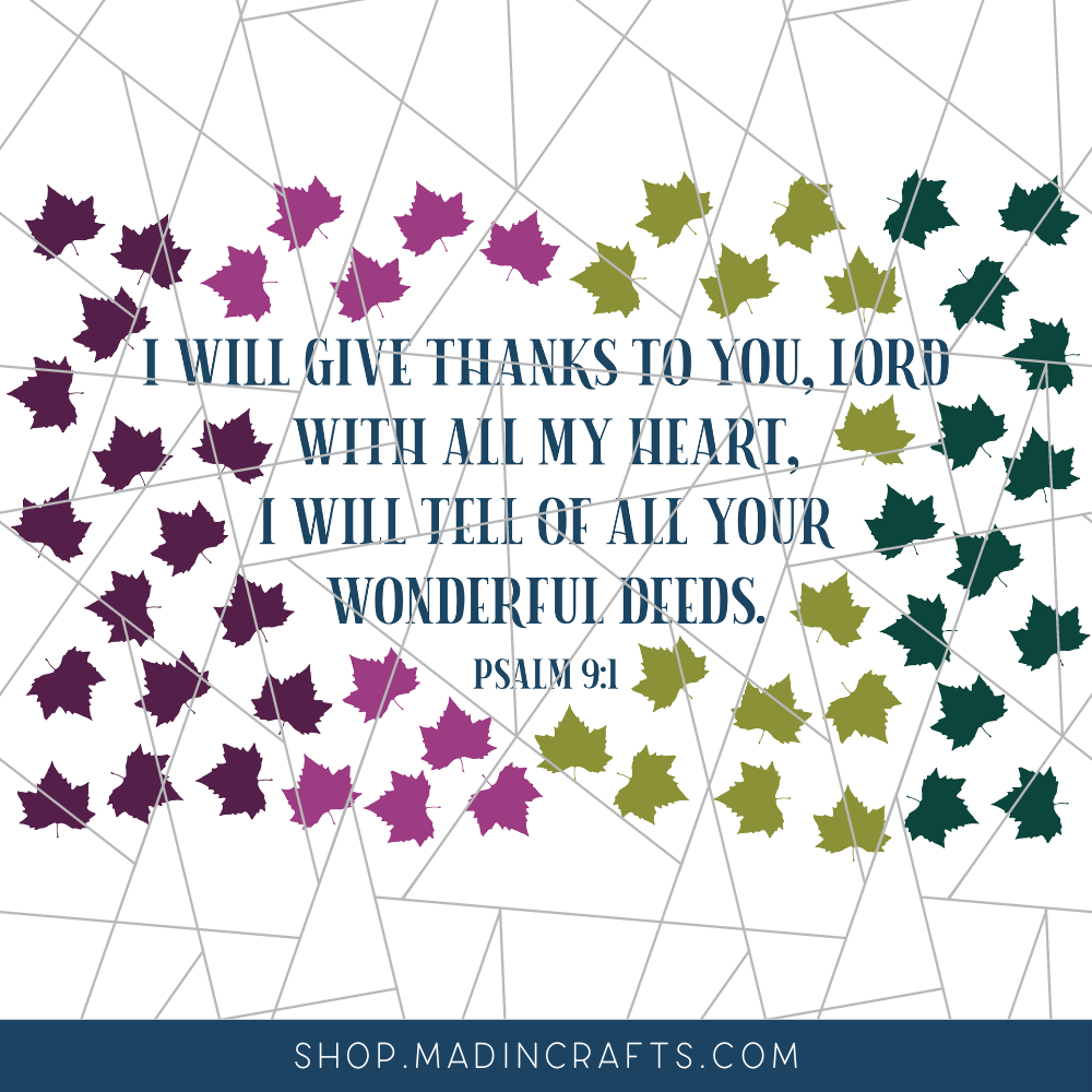 Psalm 9 Bulletin Board SVG – Mad in Crafts