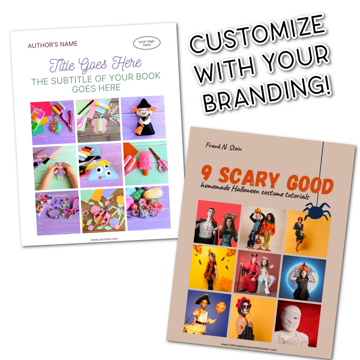 Minimal DIY & Craft eBook Customizable Canva Template – Mad in Crafts