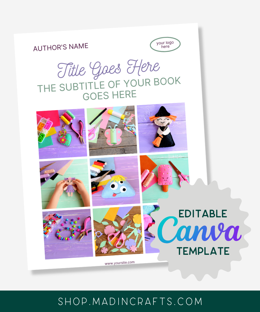 Minimal DIY & Craft eBook Customizable Canva Template – Mad in Crafts