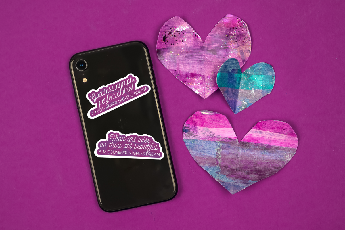 Shakespearean Compliments & Insults Printable Stickers – Mad in Crafts