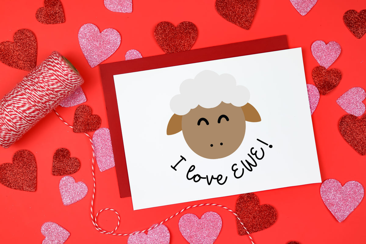 I Love EWE SVG File – Mad in Crafts
